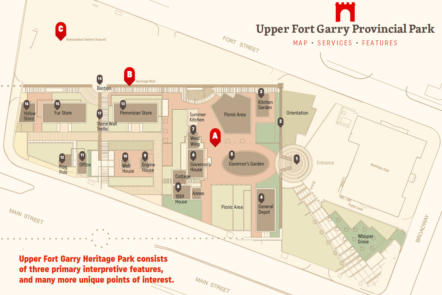 Upper Fort Garry – Downloadable Park Guide